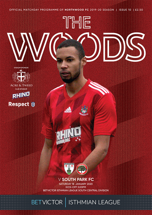 Northwood F C | Reports 2019-20 | South Park - H
